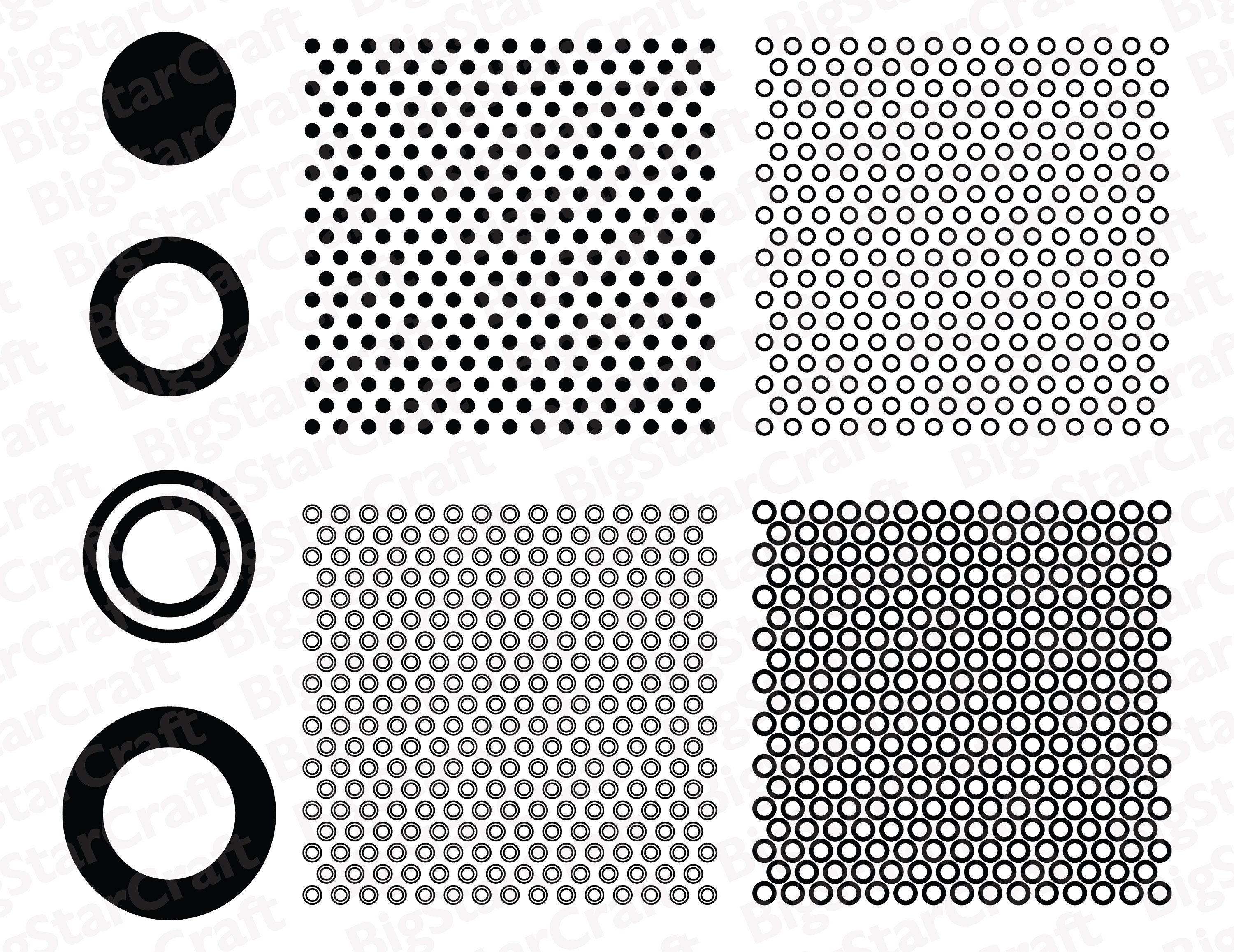 Polkadot Dot Spot Pattern SVG Polka Dot Pattern SVG Dots - Etsy