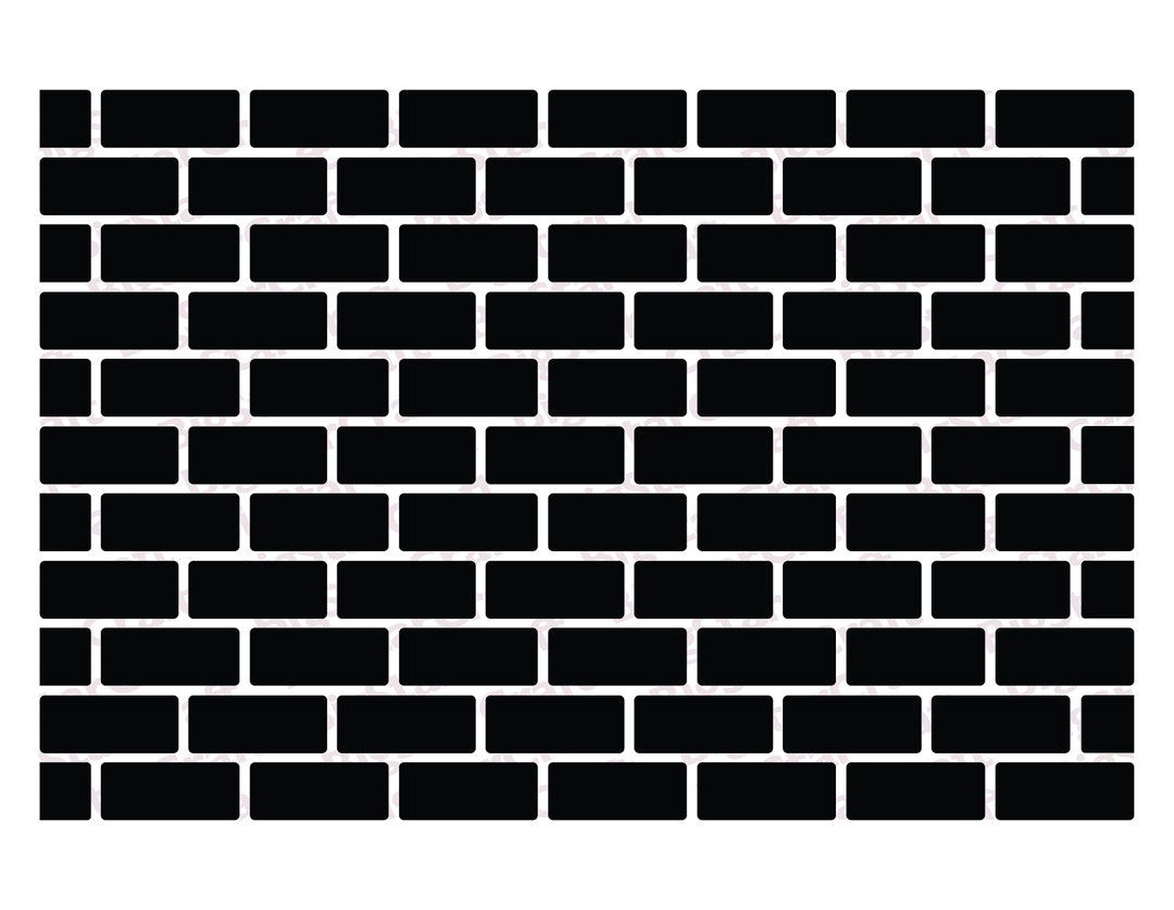 BRICK WALL SVG, Instant Download, Brick Pattern Background Svg, Pattern ...