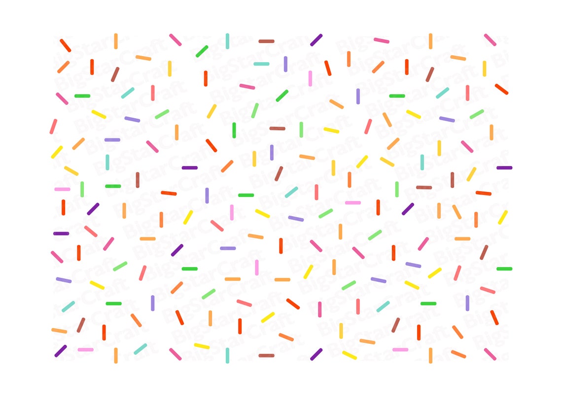 SPRINKLE PATTERN SVG Sprinkle Pattern Png Pattern Svg - Etsy