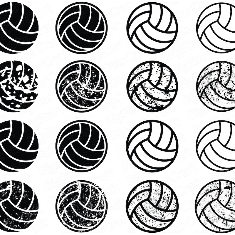 Volleyball Svg - Etsy