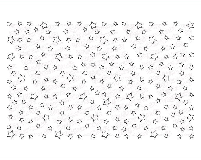 Falling Stars Pattern SVG Night Sky Stars Print Svg Scattered Stars Svg ...