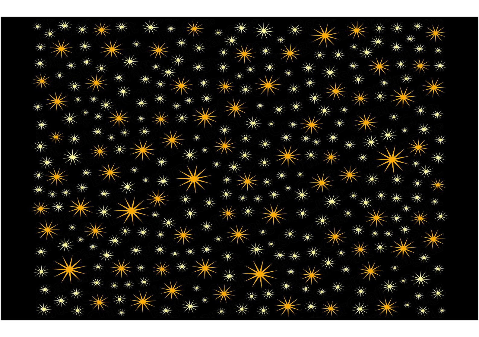 Sparkle Stars Pattern SVG: Night Sky Background (digital Download) - Etsy