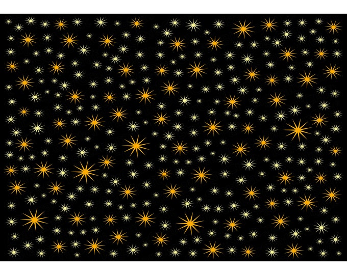 Falling Stars Pattern SVG Night Sky Stars Print Svg Scattered Stars Svg ...