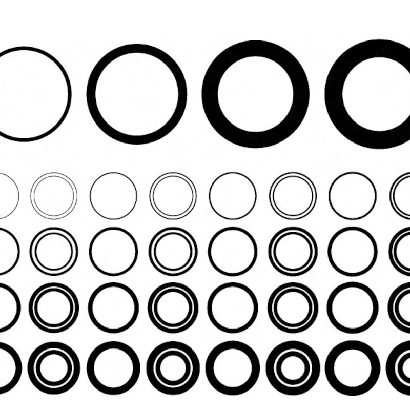 Circle Svg - Etsy