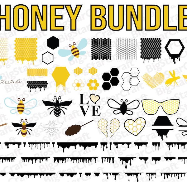 Honeycomb Svg - Etsy