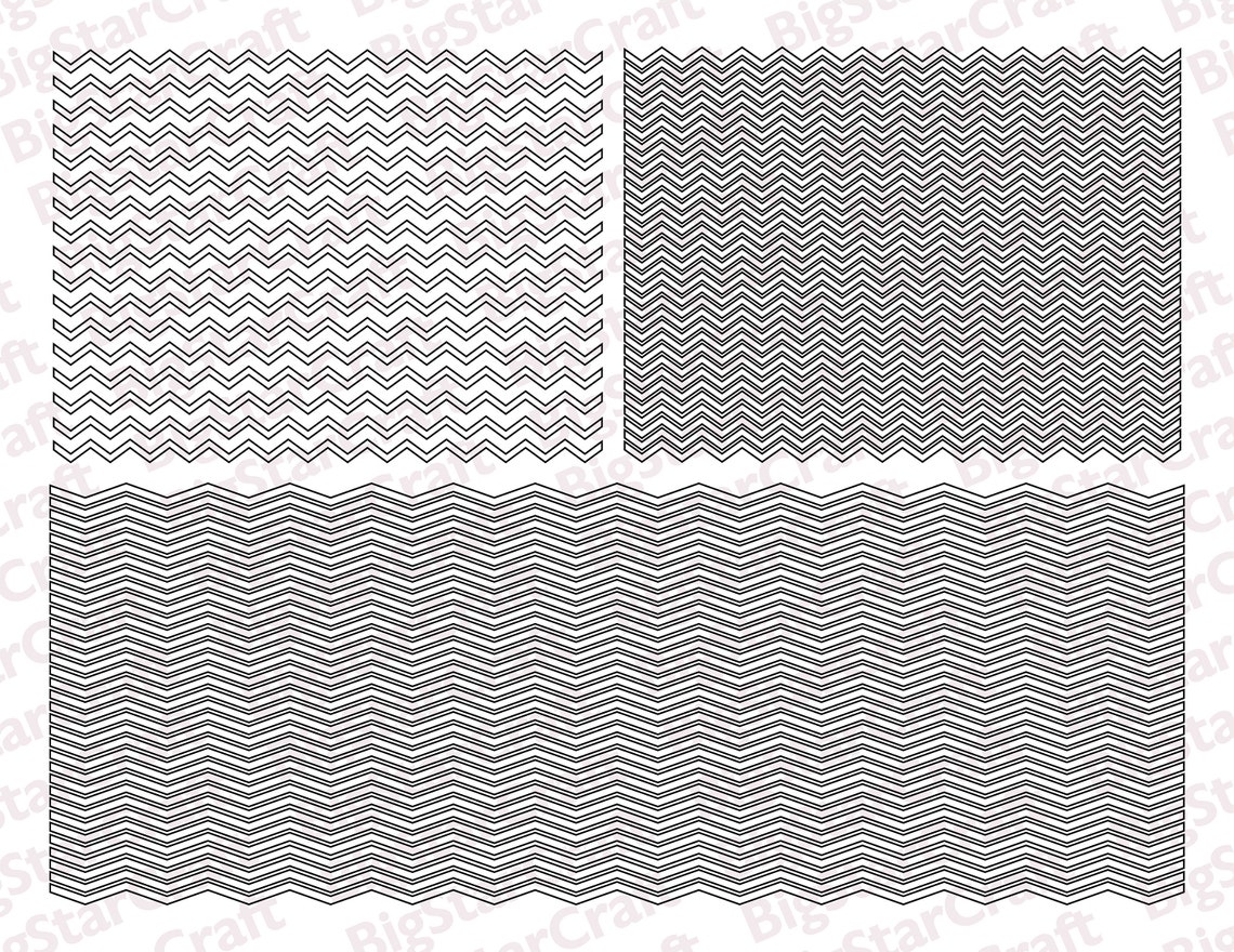 CHEVRON PATTERN SVG Bundle Pattern Svg Zigzag Pattern Svg - Etsy