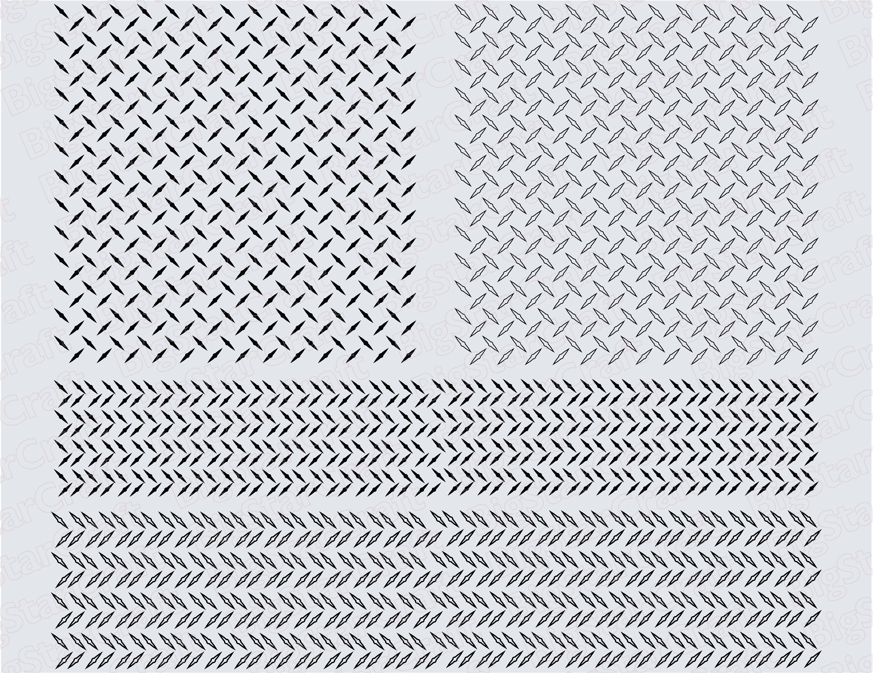 DIAMOND PLATE SVG Bundle Instant Download Diamond Pattern - Etsy