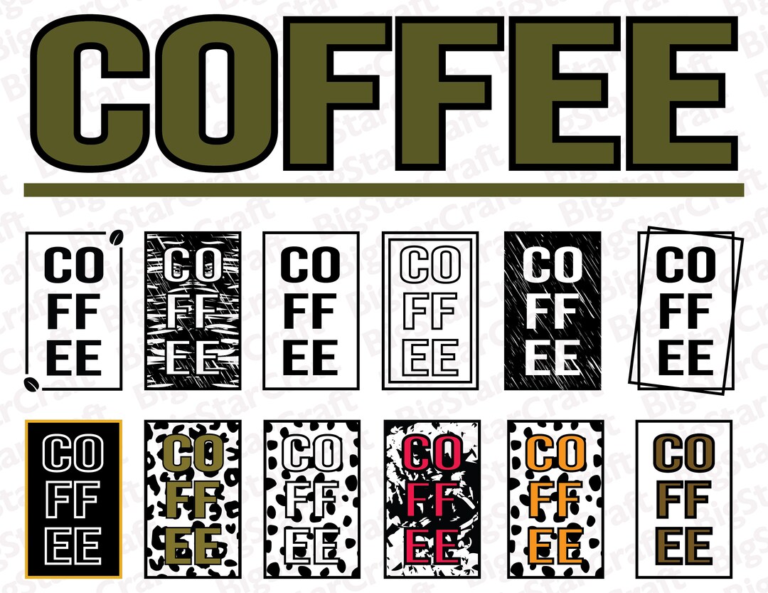 COFFEE SVG, Instant Download, Coffee Bundle SVG, Coffee Png, Digital ...