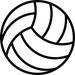 Volleyball Ball SVG Clipart: Sport Cut File (digital Download) - Etsy