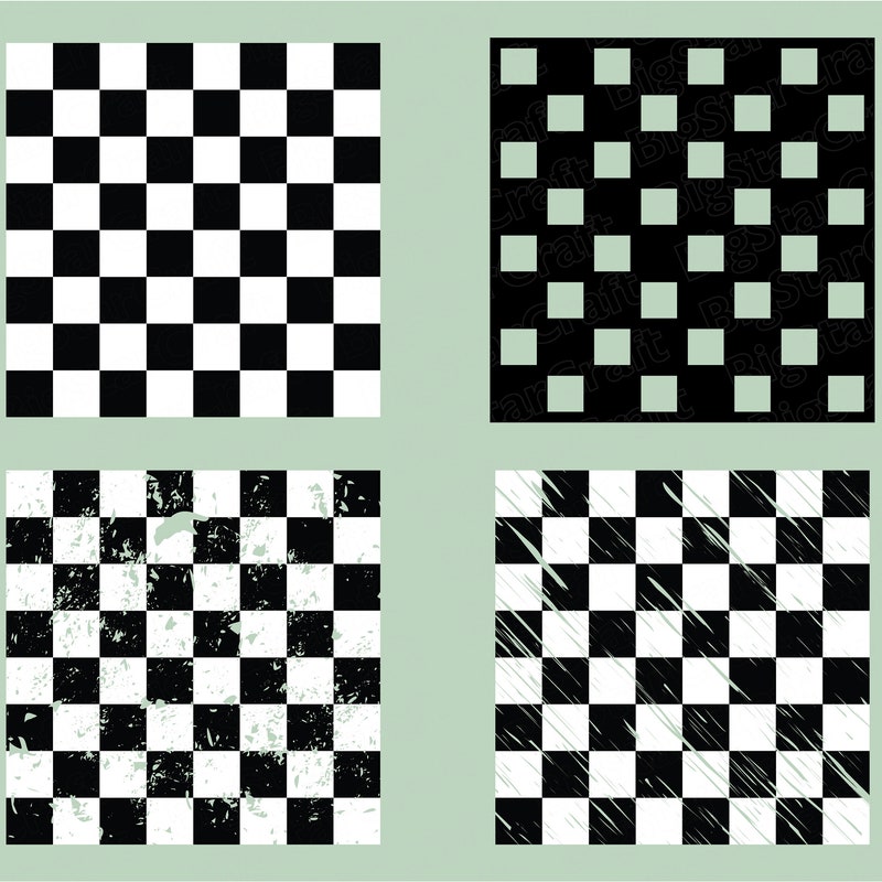 Checkerboard Svg - Etsy
