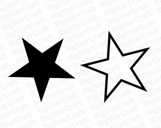 Stern-Svg-Bundle, Stern-Schnittdateien, Stern-Gliederungsdesign ...