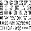 SPORT NUMBERS 0-9 SVG, Sports Number Clipart, Uniform Number Svg, Sport ...
