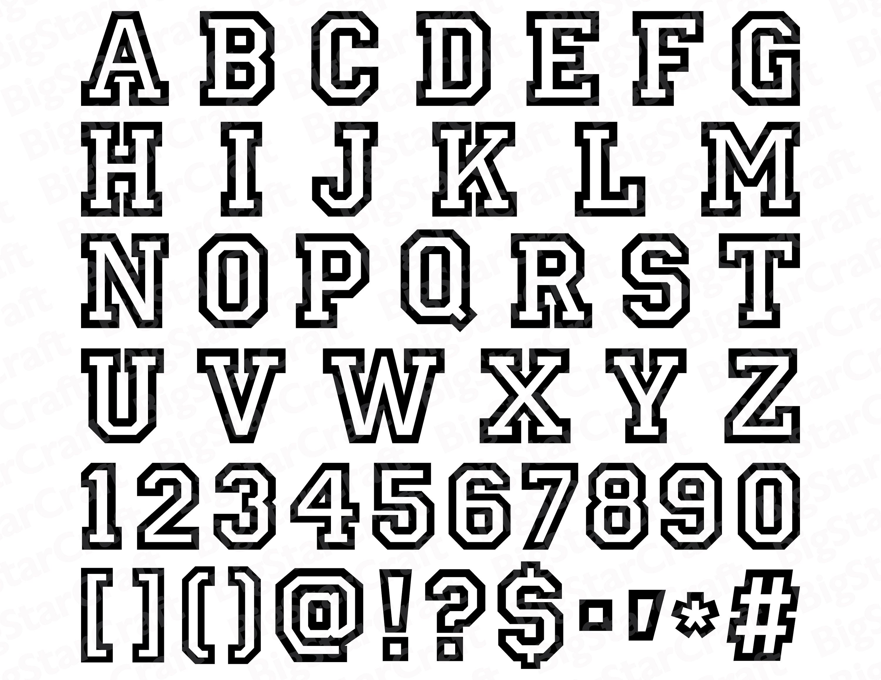 SPORT FONT SVG Sport Letters Svg Sport Svg Sport Alphabet - Etsy UK