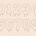 Sport Dripping Number SVG, SPORT Numbers SVG, Dripping Numbers Svg ...