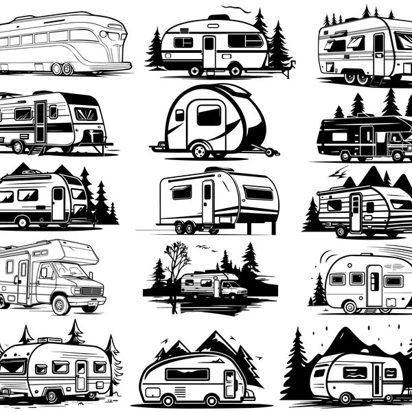 Rv Svg - Etsy