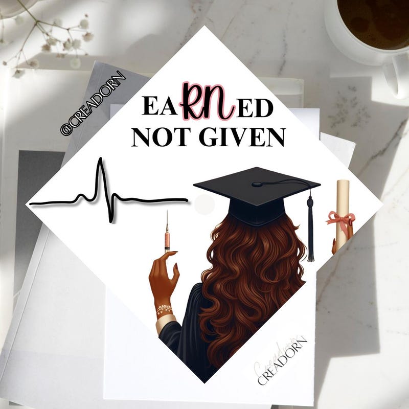 Nursing Graduation Cap - Etsy