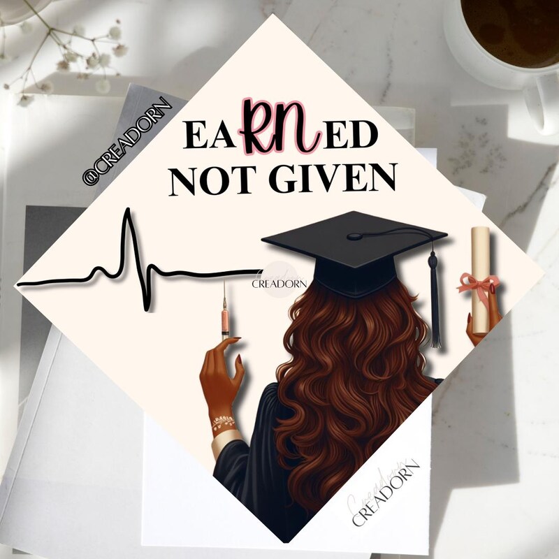 Nursing Graduation Cap - Etsy