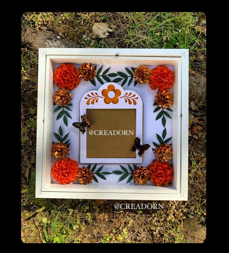 Nicho, Ofrenda, Day of the Dead/ Dia De Los Muertos Shadow Box Memorial ...