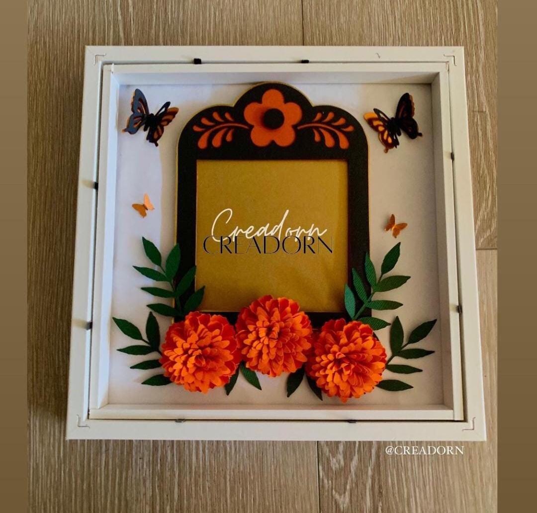 Day of the Dead | Dia De Los Muertos | Ofrenda Marigold Flower Nicho ...