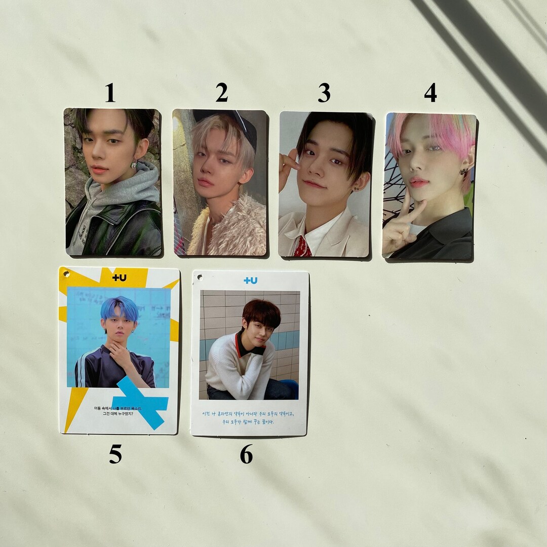 Txt, New Jeans, Le Sserafim OFFICIAL Photocards. - Etsy