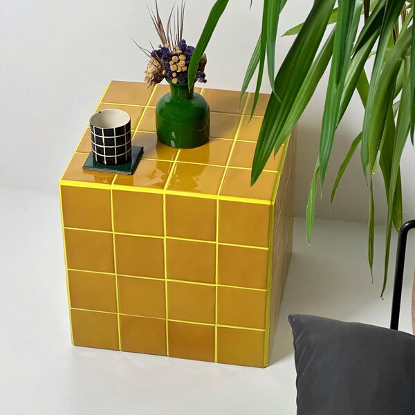 Tiled Cube - Etsy
