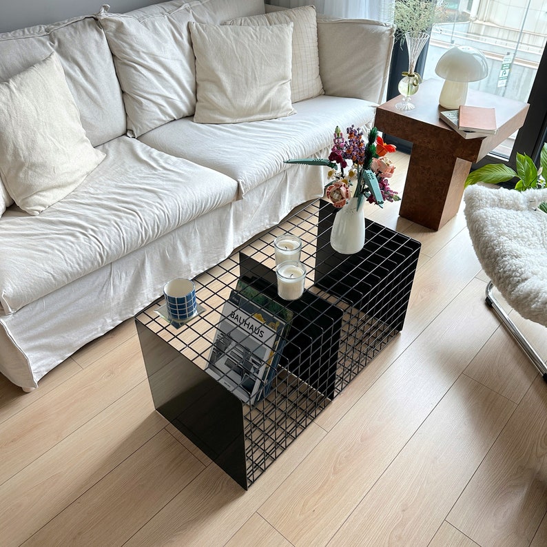 Metal Wire Mesh Coffee Table, Mesh - Etsy