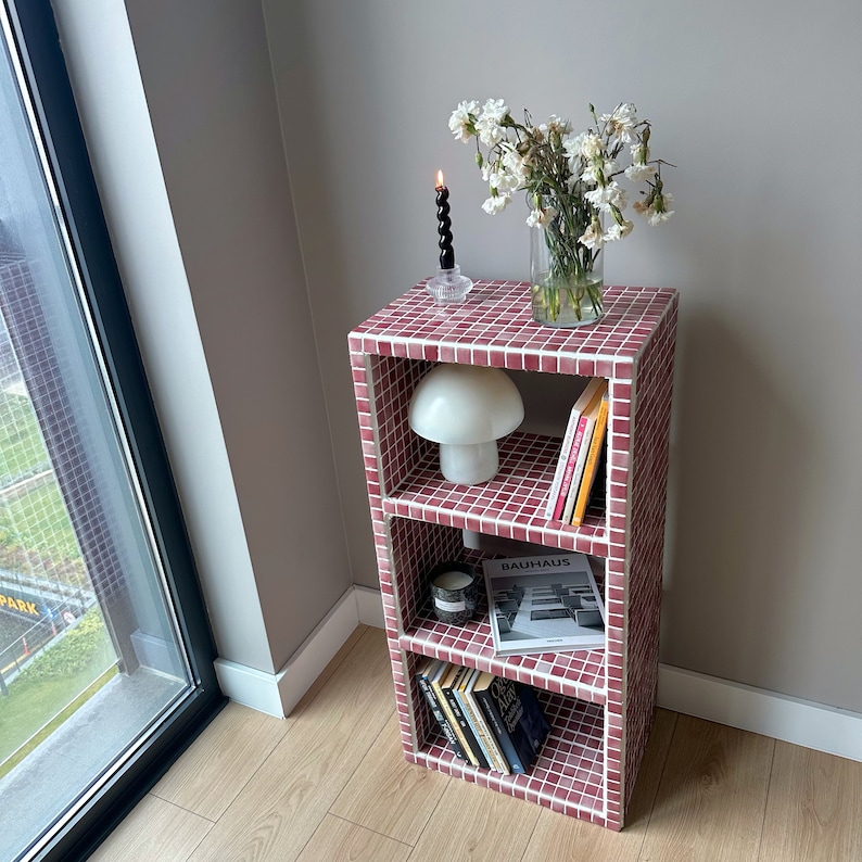 Tiled Book Shelf Buky - Etsy