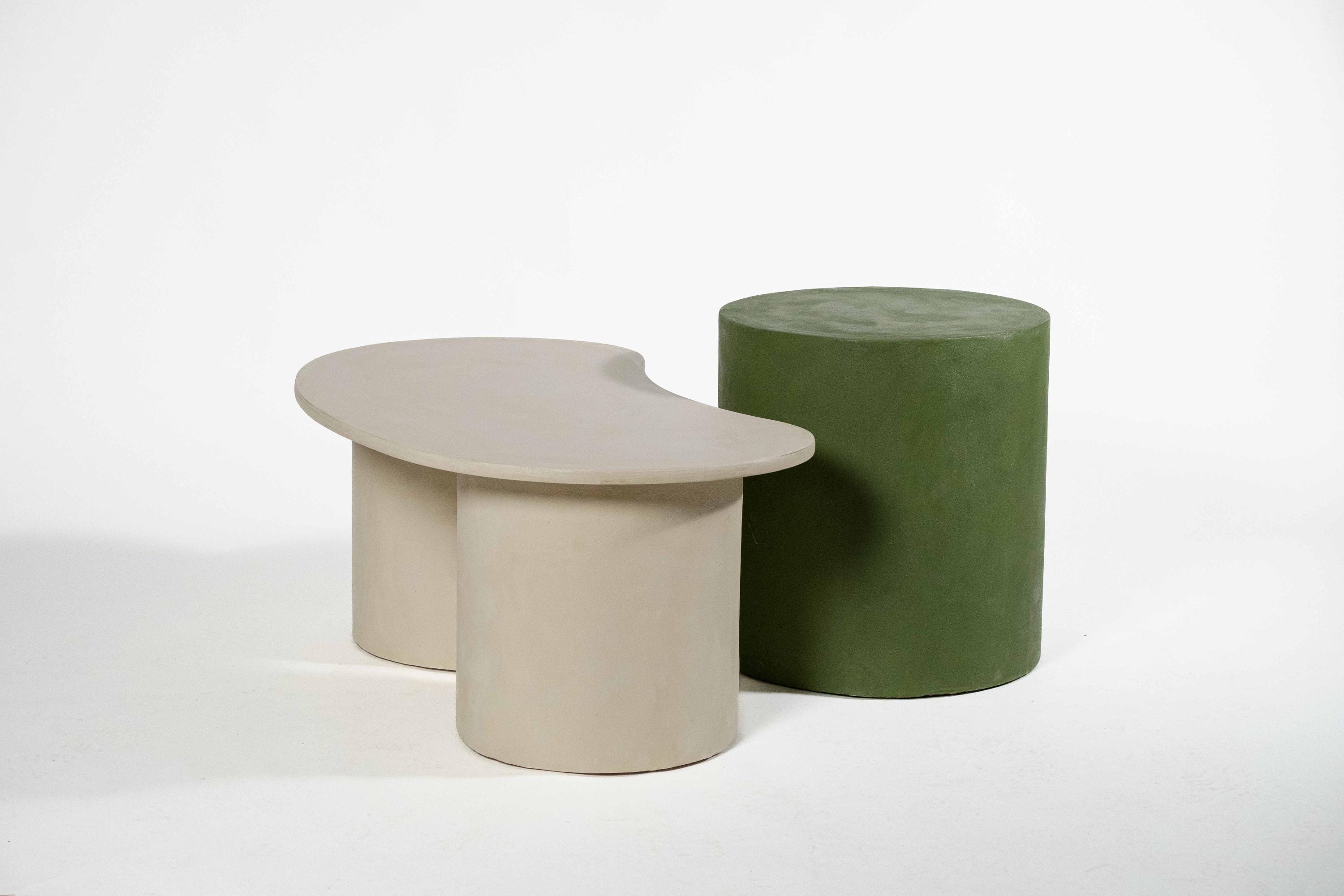 Bean&barrel Coffee Table, Micro Concrete Texture - Etsy