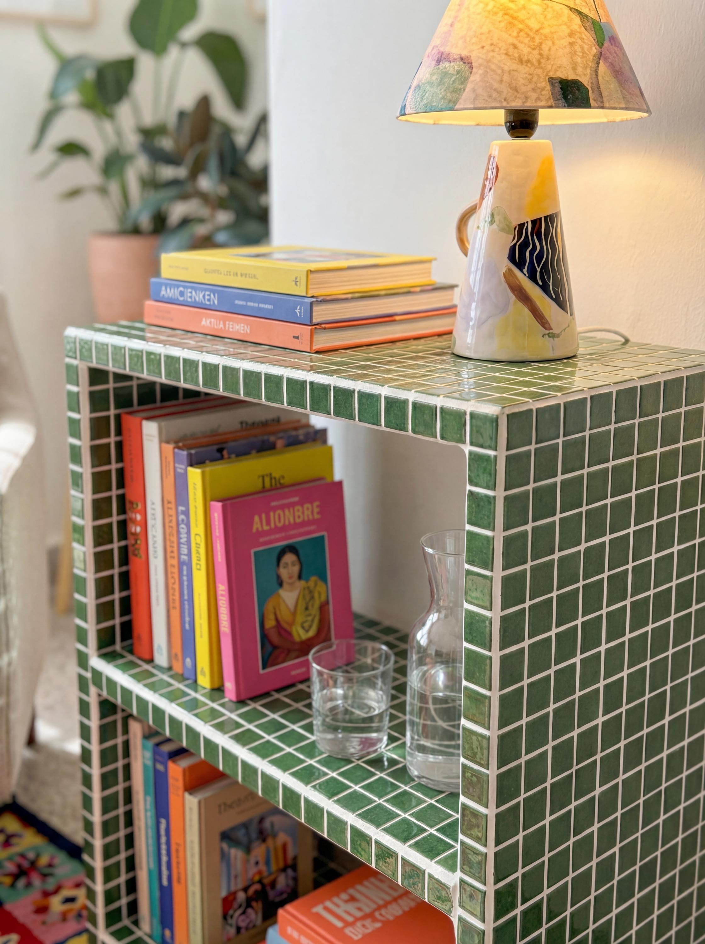 Tiled Bookshelf, S-buky - Etsy