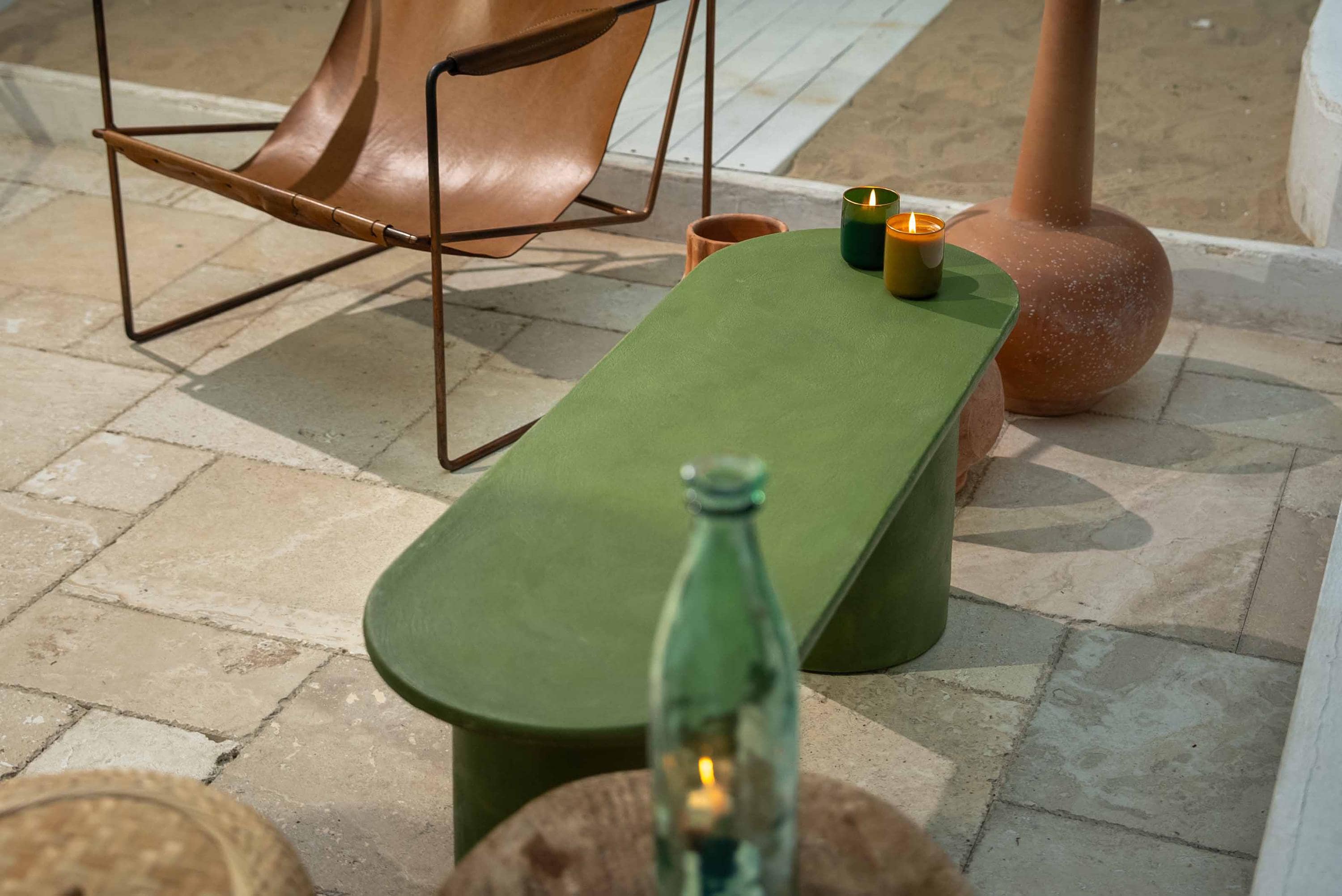 Orbit Bench, Concrete Texture - Etsy