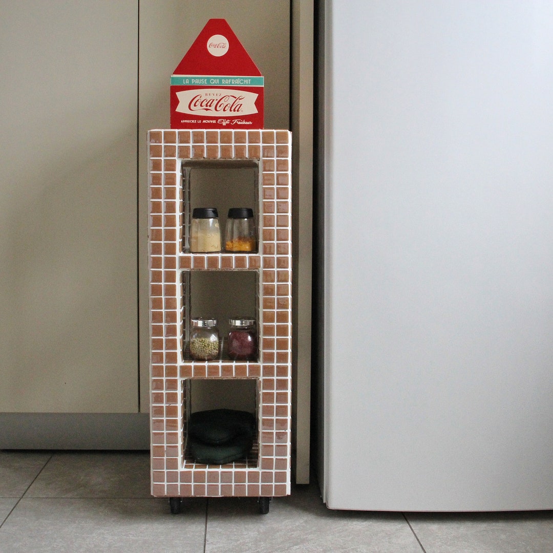 Tiled Kitchen Rack, Tidy - Etsy