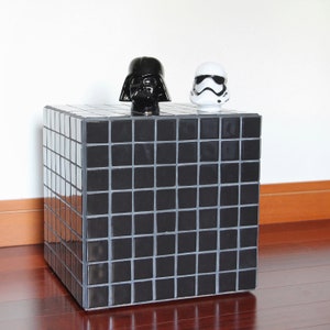 Tiled Cube Table, Box - Etsy