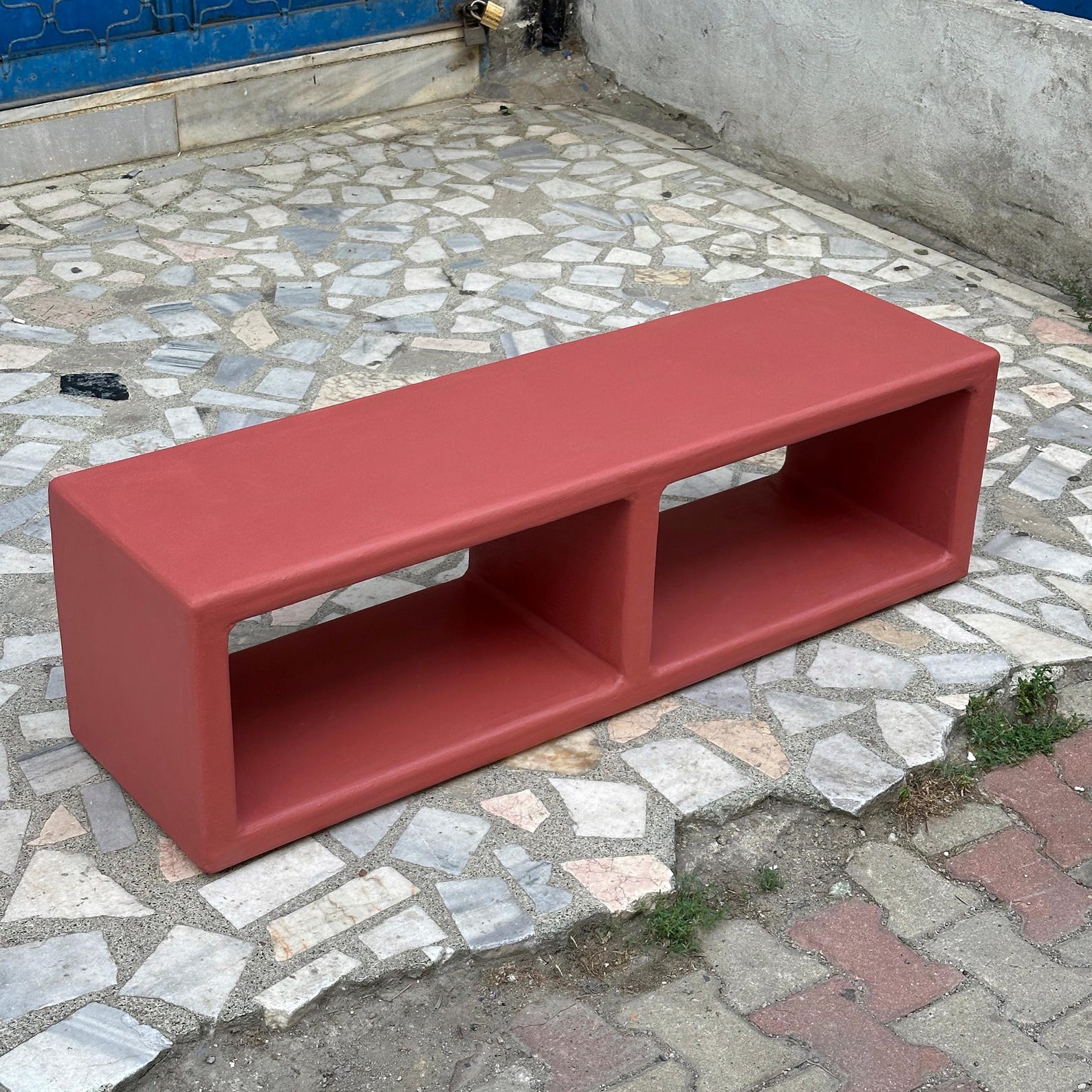 Luno Tv Unit, Micro Concrete Texture - Etsy