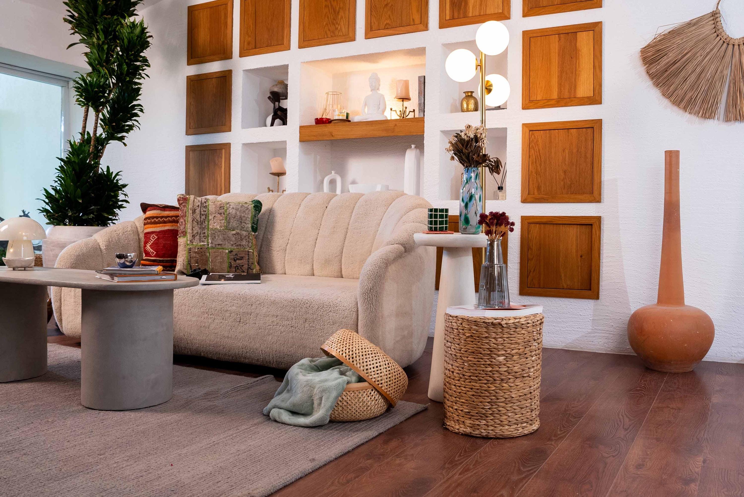 Dalton Side Table, Concrete Texture - Etsy