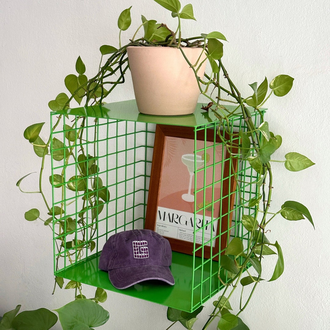 Metal Wire Mesh Wall Shelf, Mesh - Etsy