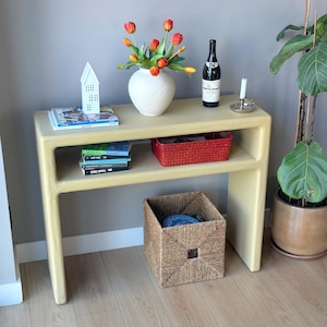 Luno Big Console, Concrete Texture - Etsy