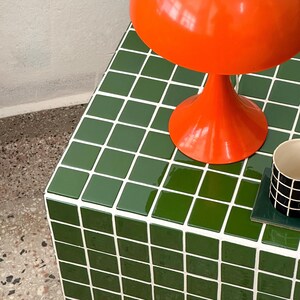 Tiled Cube Table, Box - Etsy