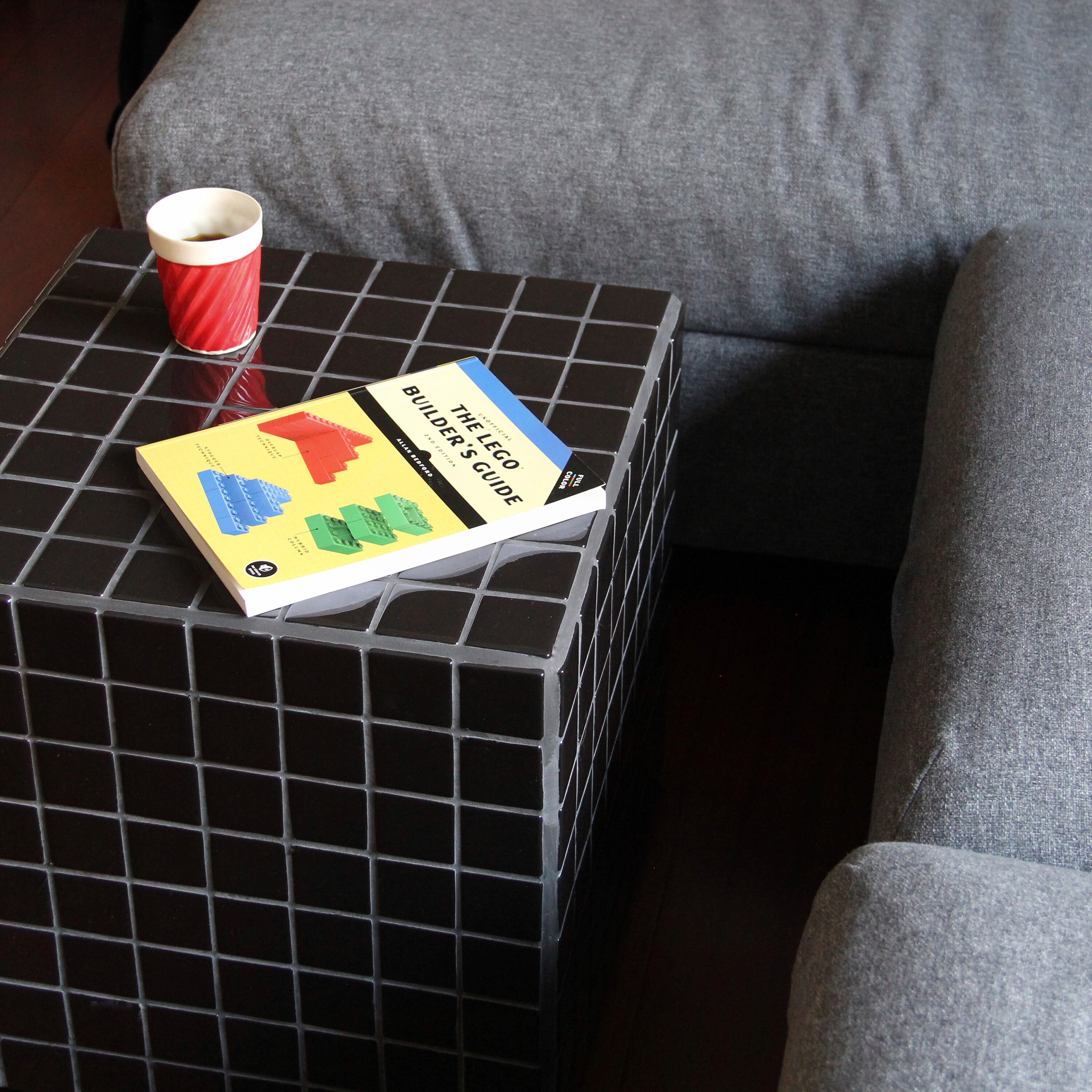 Tiled Cube Table, Box - Etsy