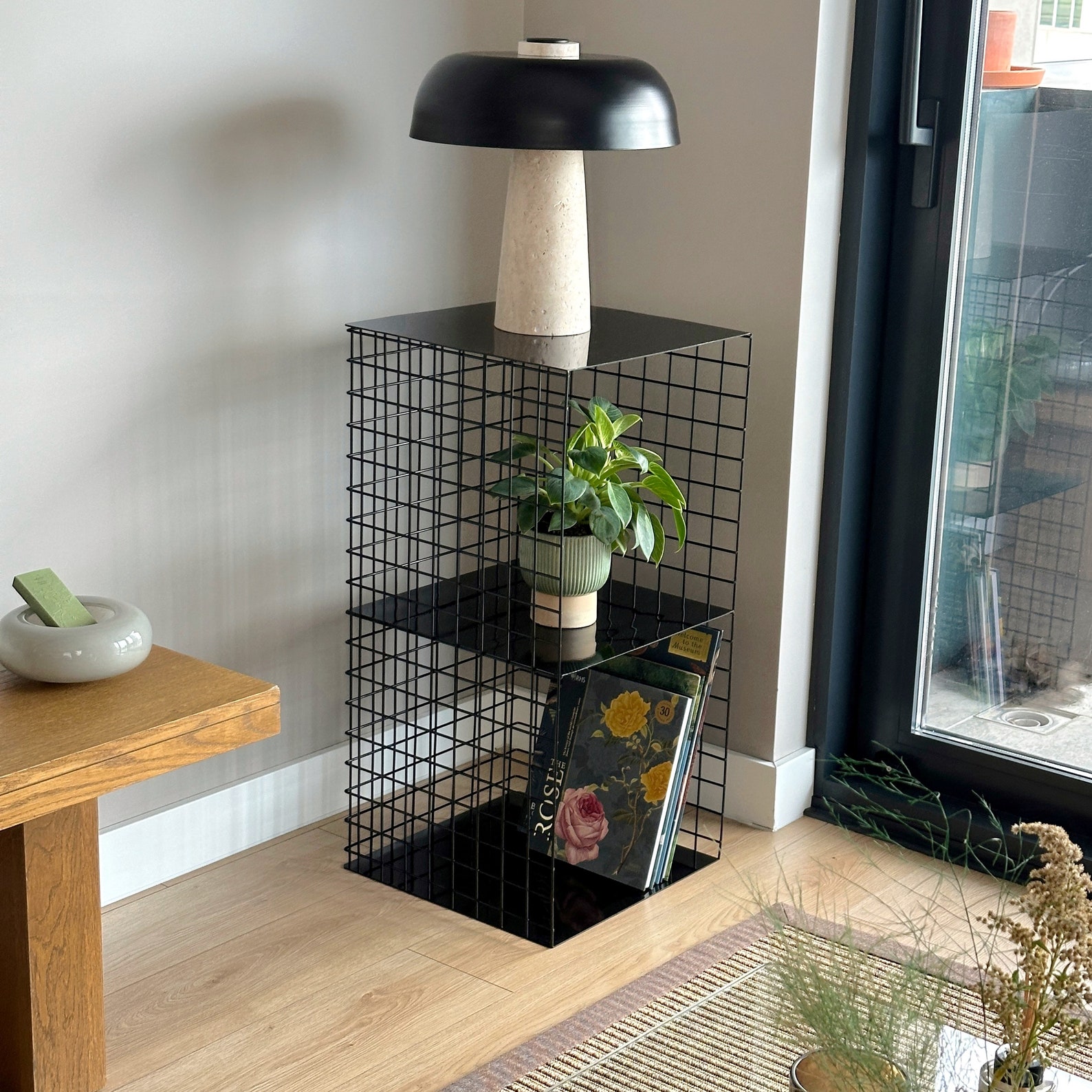 Metal Wire Mesh Bookshelf, Mesh - Etsy