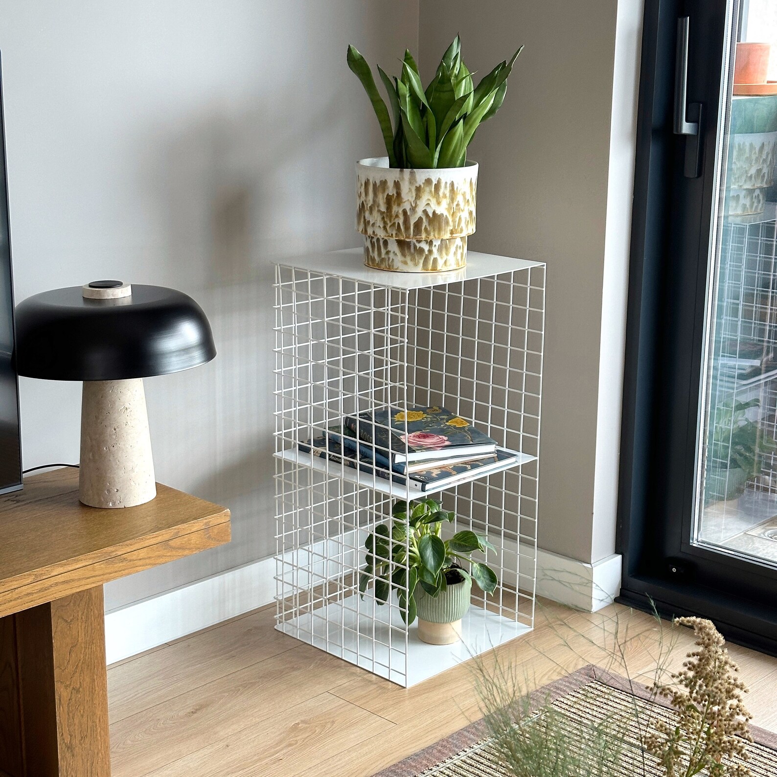 Metal Wire Mesh Bookshelf, Mesh - Etsy