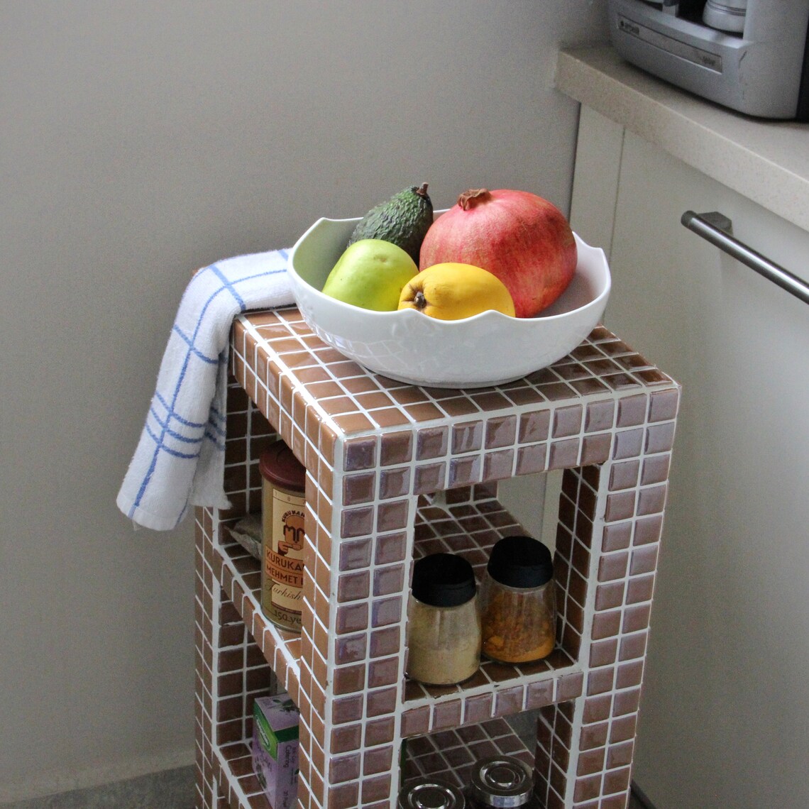 Tiled Kitchen Rack Tidy - Etsy