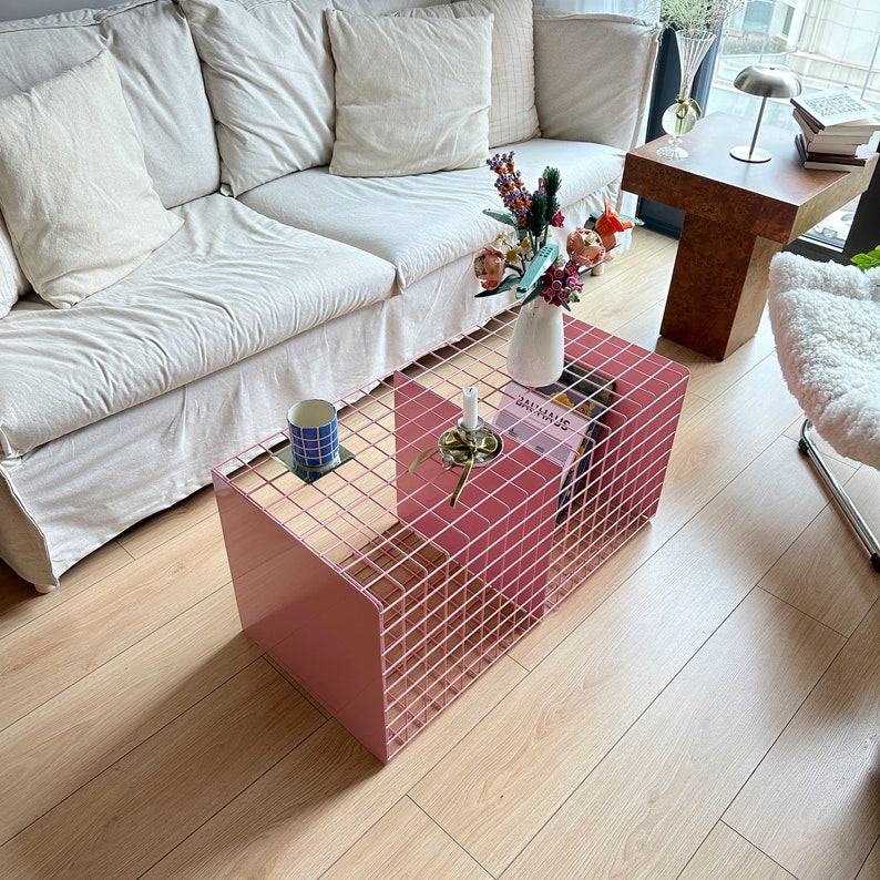 Metal Wire Mesh Coffee Table, Mesh - Etsy