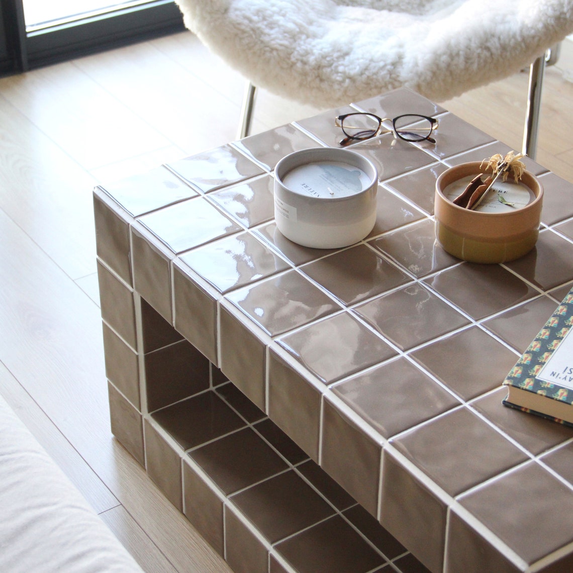 Tiled Coffee Table Chubby - Etsy