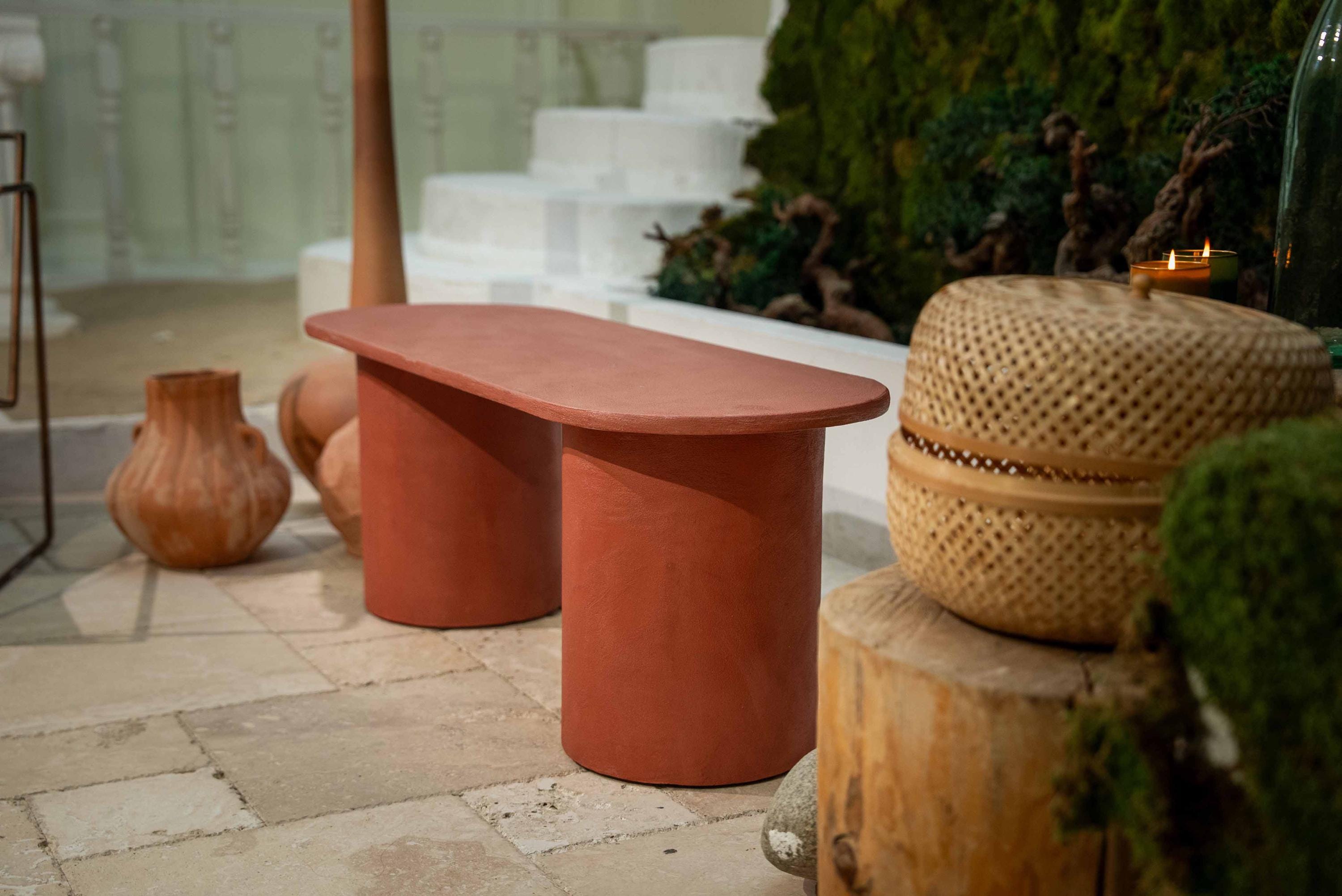 Orbit Bench, Concrete Texture - Etsy