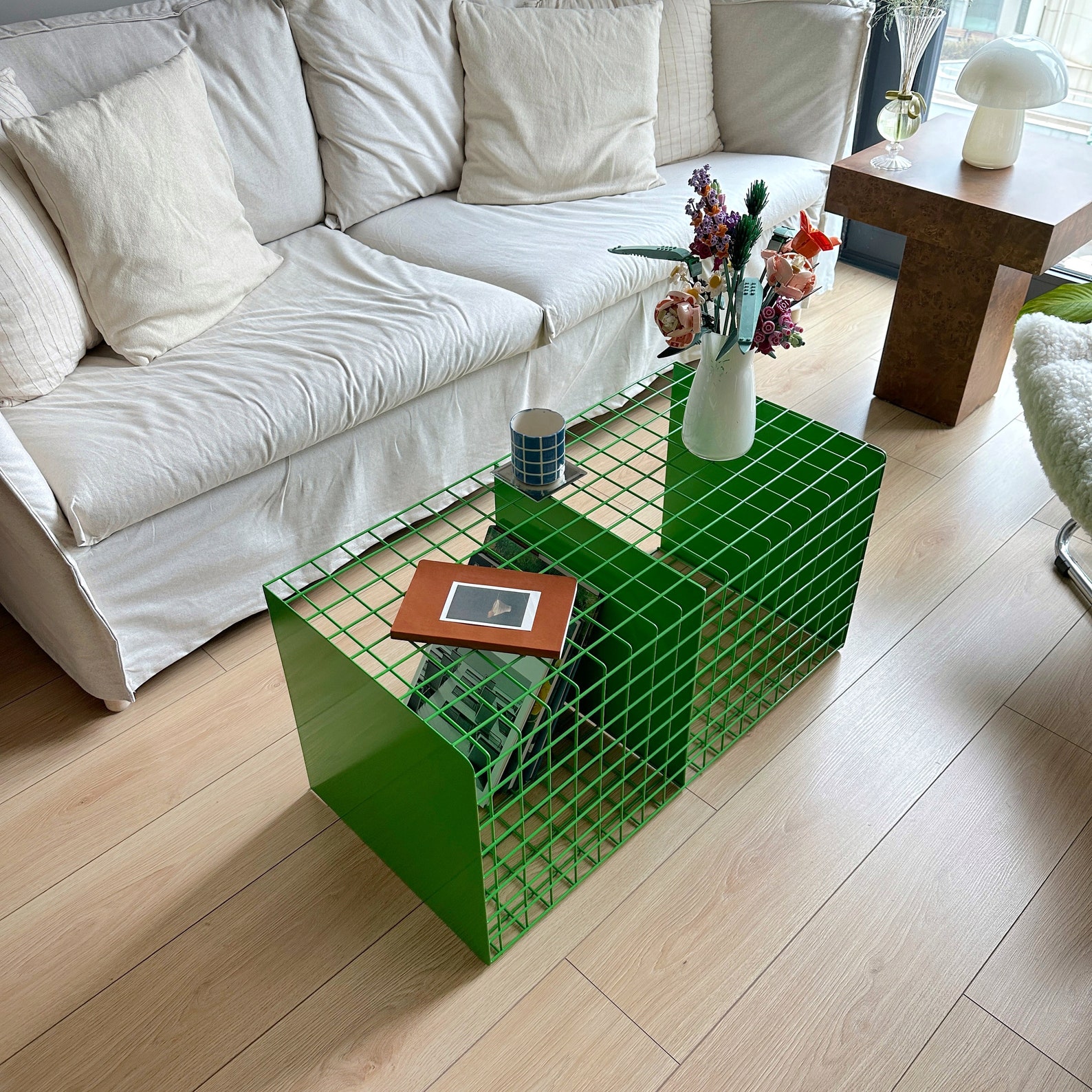 Metal Wire Mesh Bookshelf, Mesh - Etsy