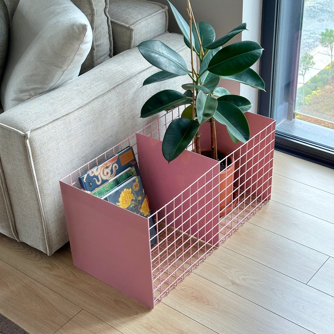 Metal Wire Mesh Side Table, Mesh - Etsy