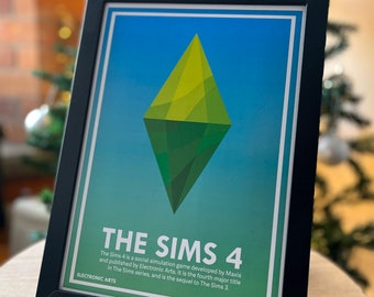 Sims 4 Poster - Etsy