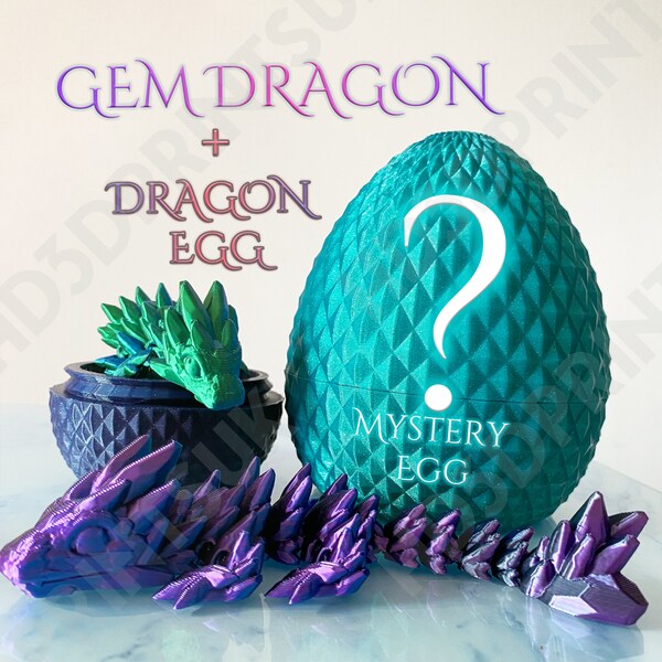 Mystery Egg Dragon - Etsy