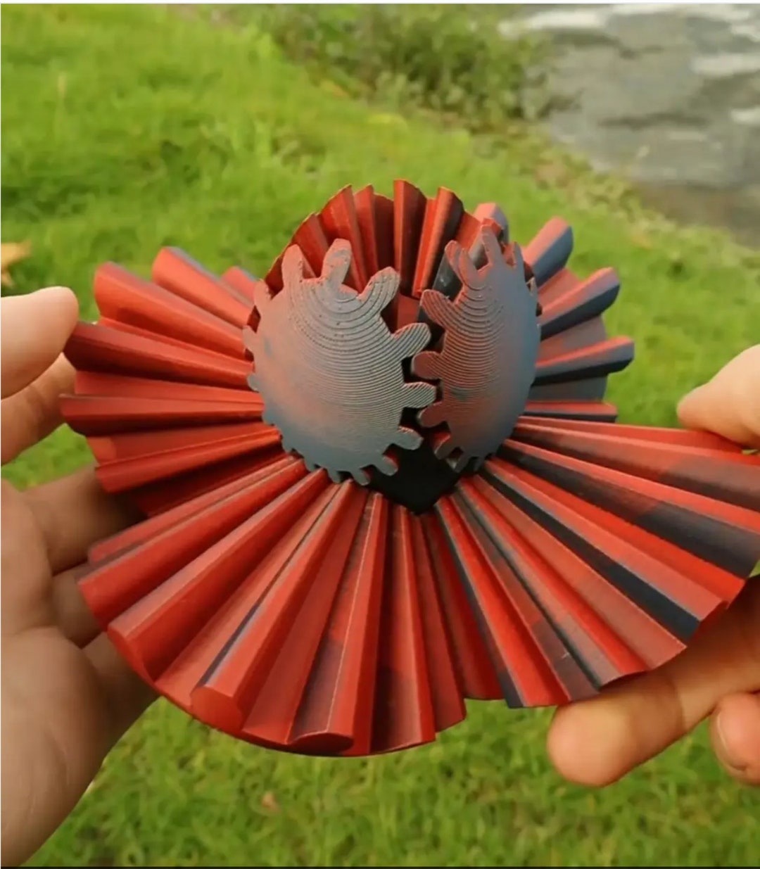 Planetarysphere: the Sphere Gear Fidget With Carbon Fiber Infused Pins ...