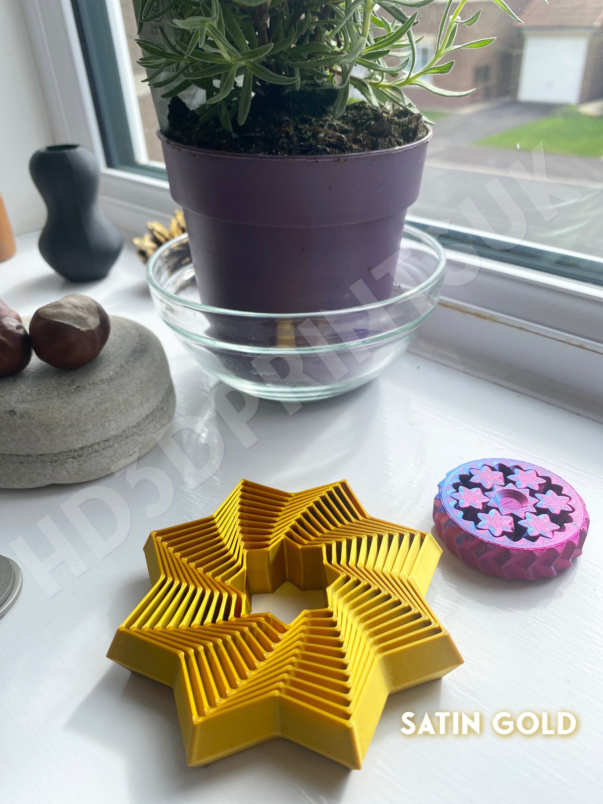 3D Printed Fidget Star Sensory ASMR Fidget Star Tornado - Etsy UK